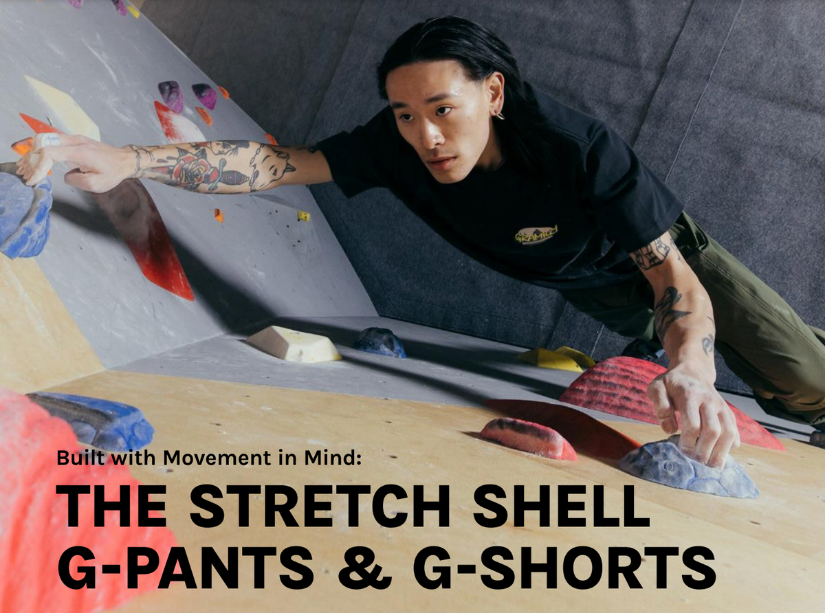 Built with Movement in Mind: the Stretch Shell G-Pants and G-Shorts ...